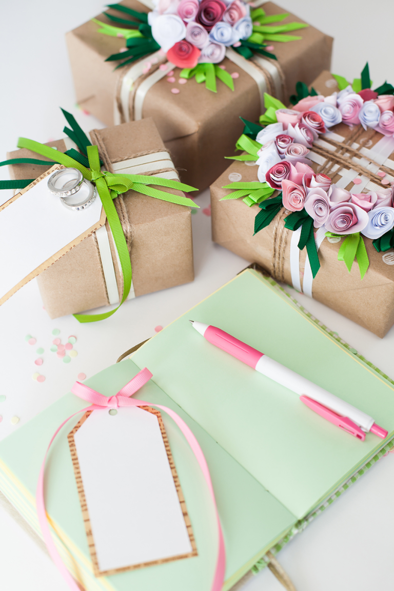 Paper Flower Gift Boxes - Caryn Williams